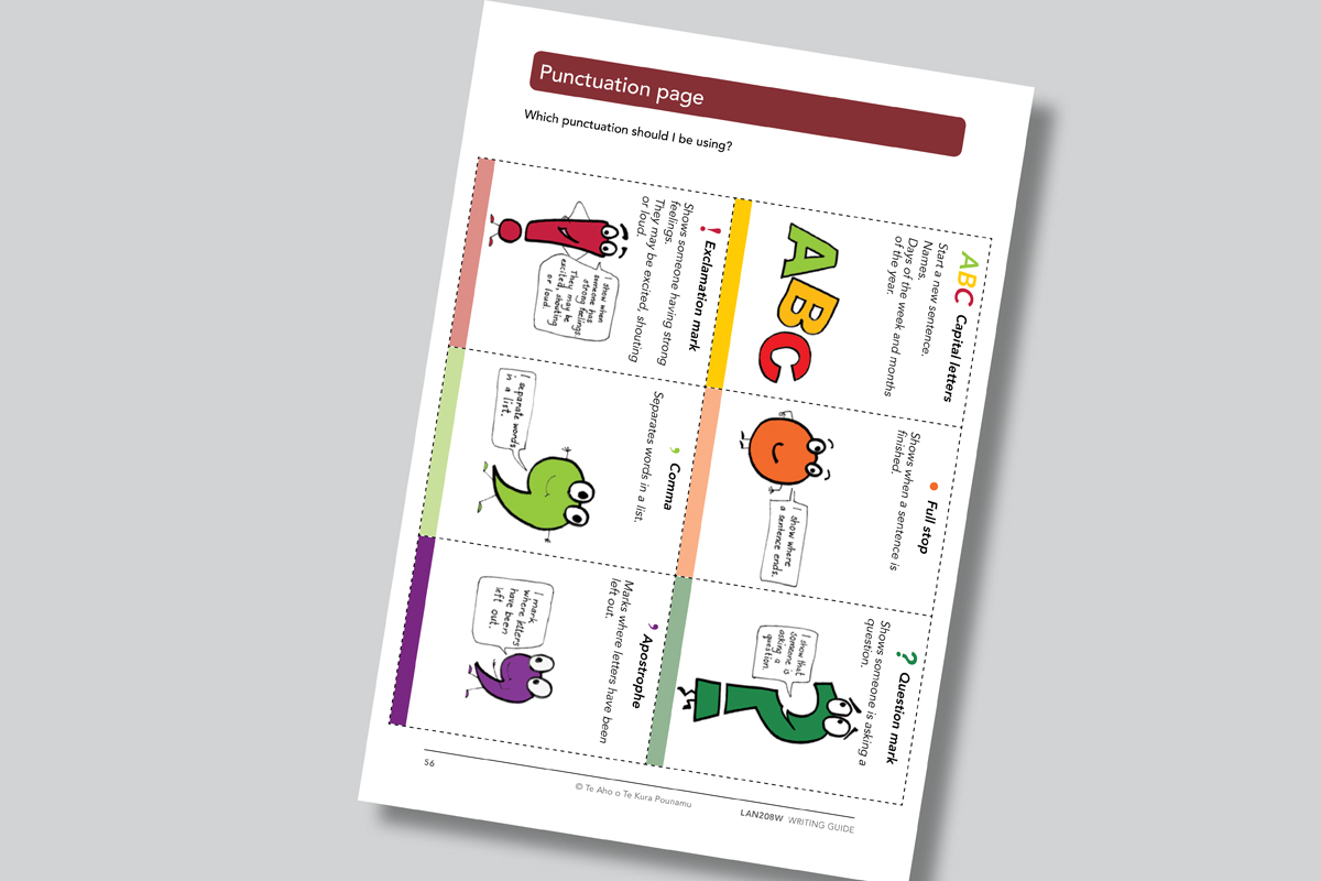 Illustration LAN Learning Resource Te Kura 1 | Jenny Palmer Graphics