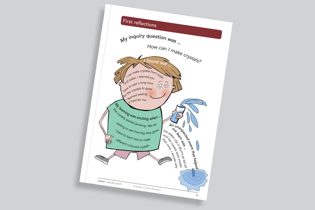 Illustration LAN Learning Booklet Te Kura 3 | Jenny Palmer Graphics